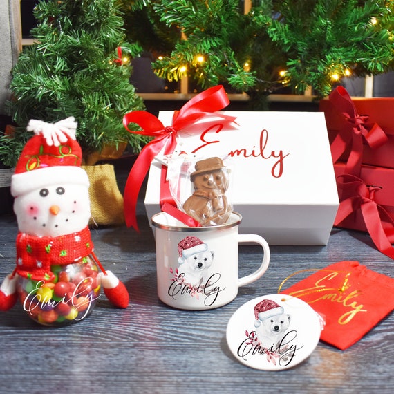 Personalised Christmas Gift Box Personalised Gift Christmas Present Women Gift Boss Gift Christmas Gift Set for Her Christmas Gift Box Etsy Ireland