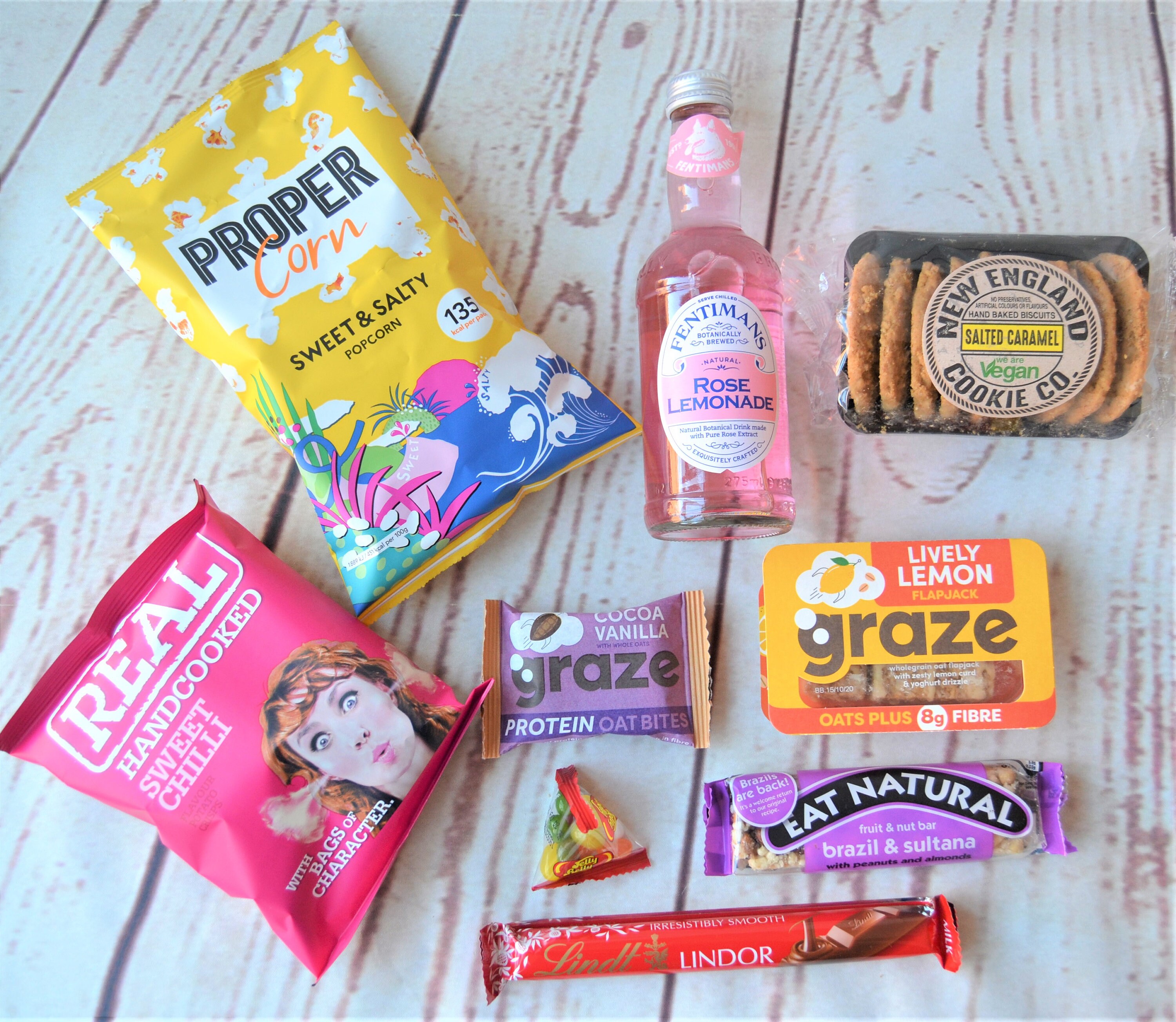 GIFT HAMPER BOX Snack Hamper Pack Snack Treat Box Lockdown - Etsy UK