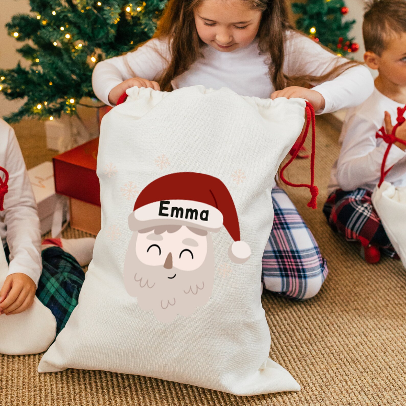 Christmas Eve Sack, Personalised Santa Sack, Christmas Santa Sack ...