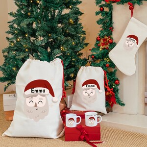 Christmas Eve Sack, Personalised Santa Sack, Christmas Santa Sack ...