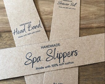 Handmade Label PDF Download Handmade Spa Bath Accessories Pack - Etsy