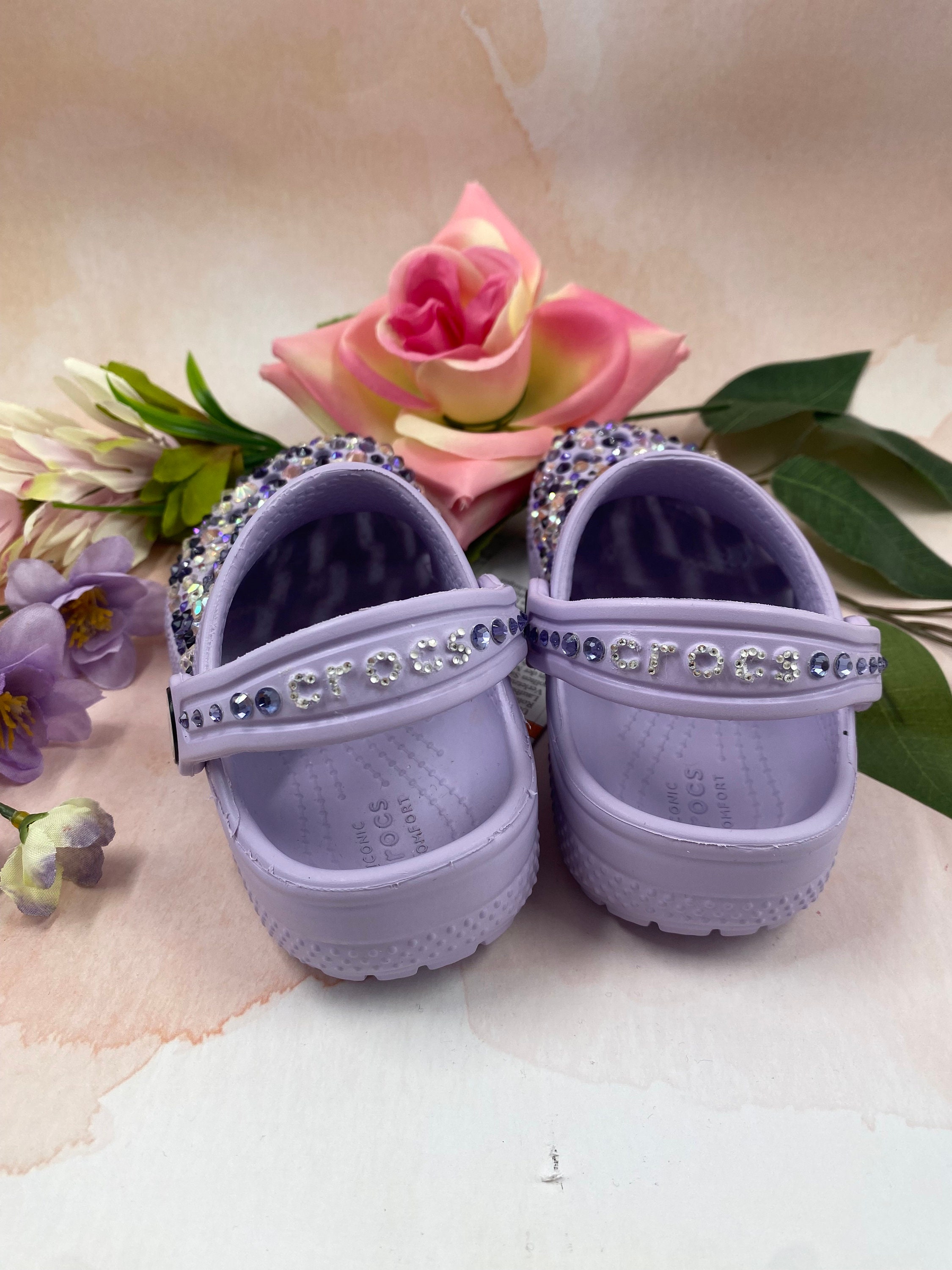 Custom Crystal Bling Crocs TODDLER C4-C10 - Etsy