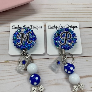 Custom Bling Badge Reel - Etsy