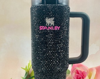40oz Emerald Stanley Crystal Rhinestone Honeycomb Tumbler - Etsy