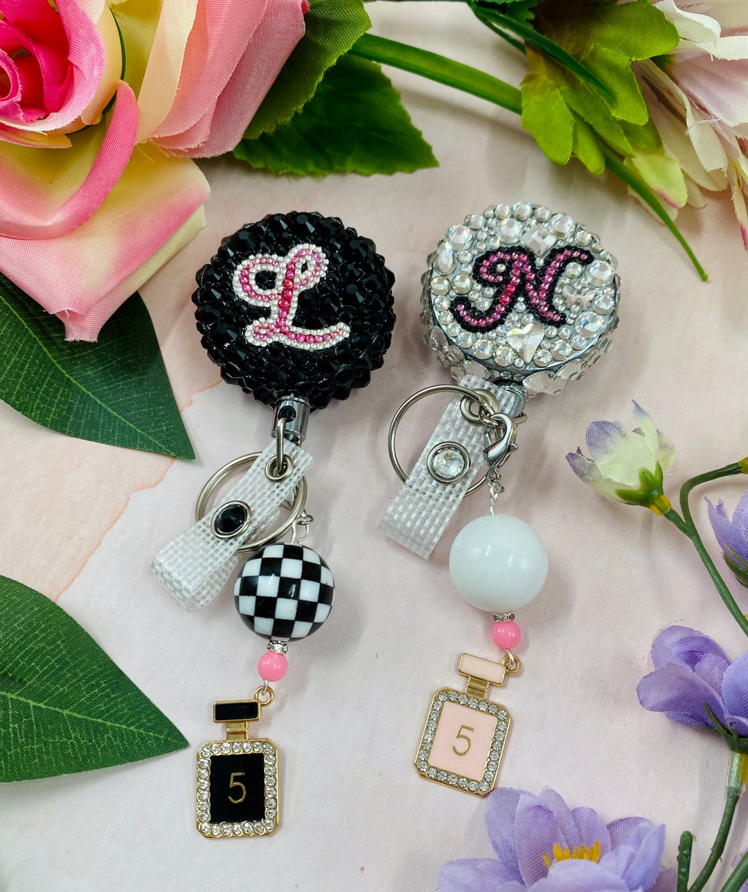 Custom Bling Badge Reel - Etsy