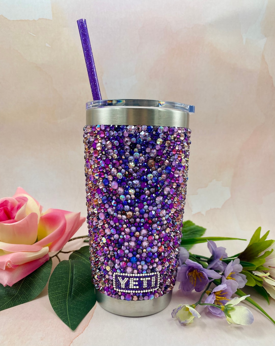 Yeti Purple Rain Crystal Cup - Etsy