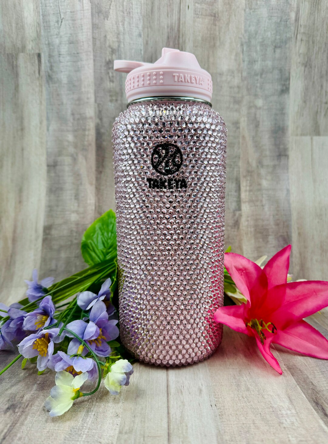 Ready to Ship: Special Crystals 32oz Takeya Pink Tumbler - Etsy