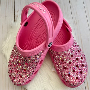 PLATFORM Custom Crystal Bling Crocs ADULT - Etsy