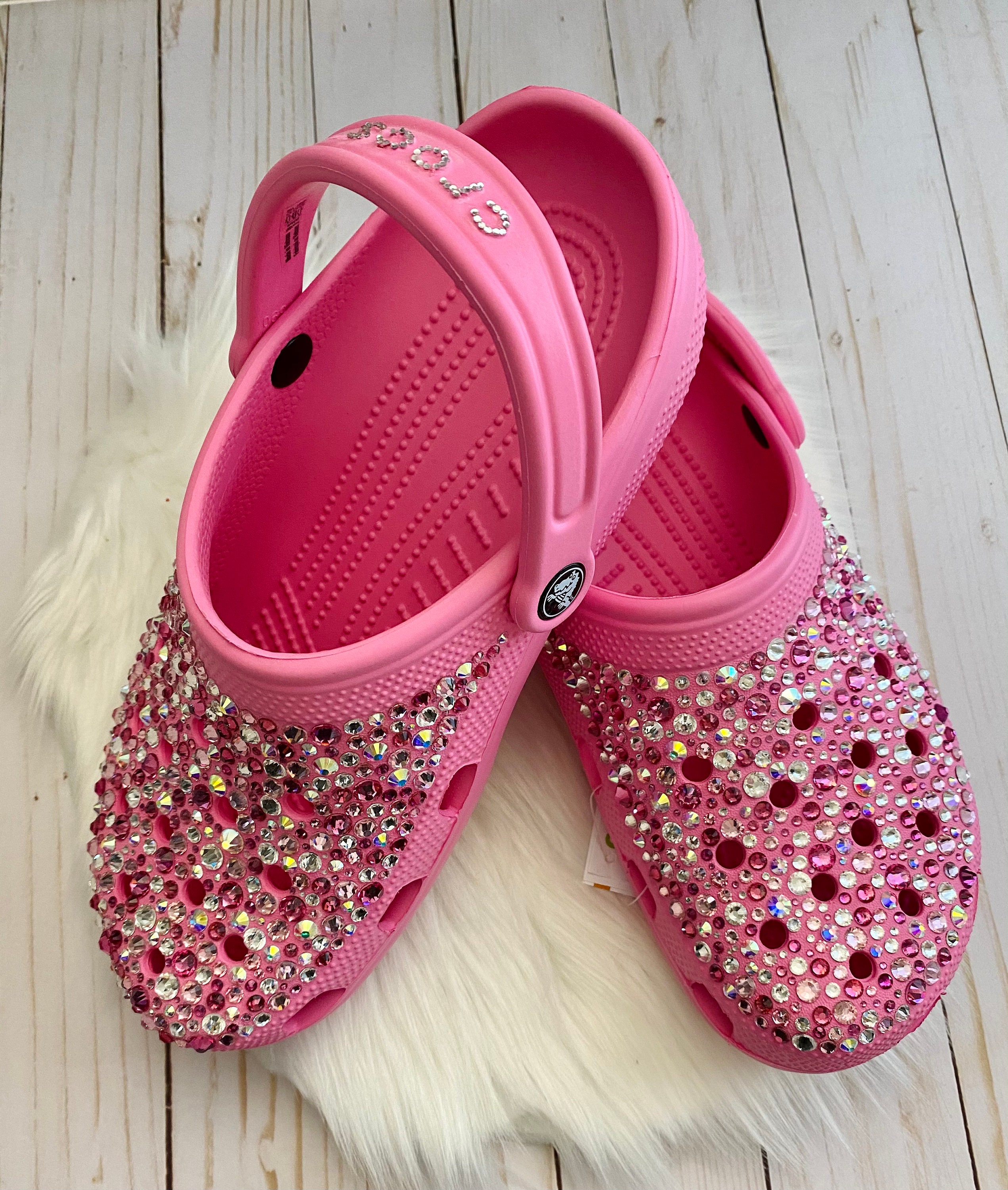 Custom Crystal Bling Crocs ADULT - Etsy