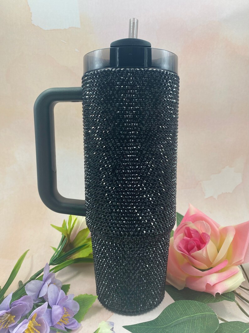 30oz Stanley Crystal Rhinestone Honeycomb Tumbler - Etsy