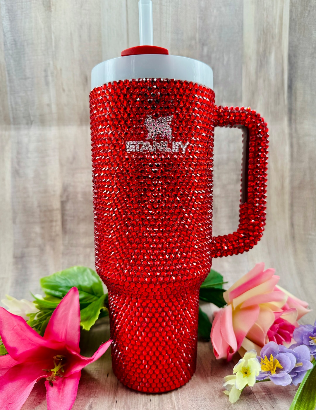Ready to Ship: 40oz Red Stanley Tumbler - Etsy