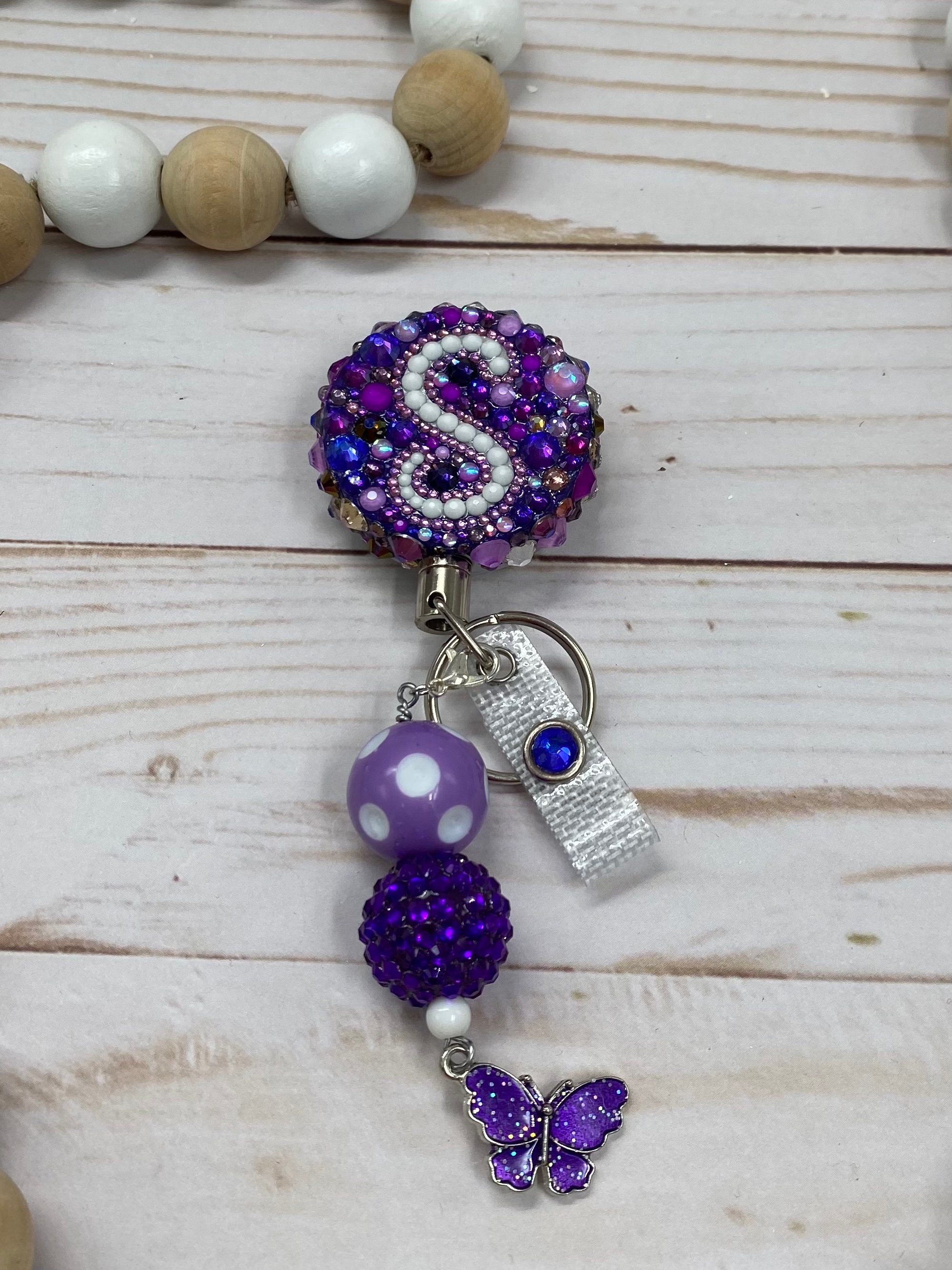 Custom Bling Badge Reel - Etsy