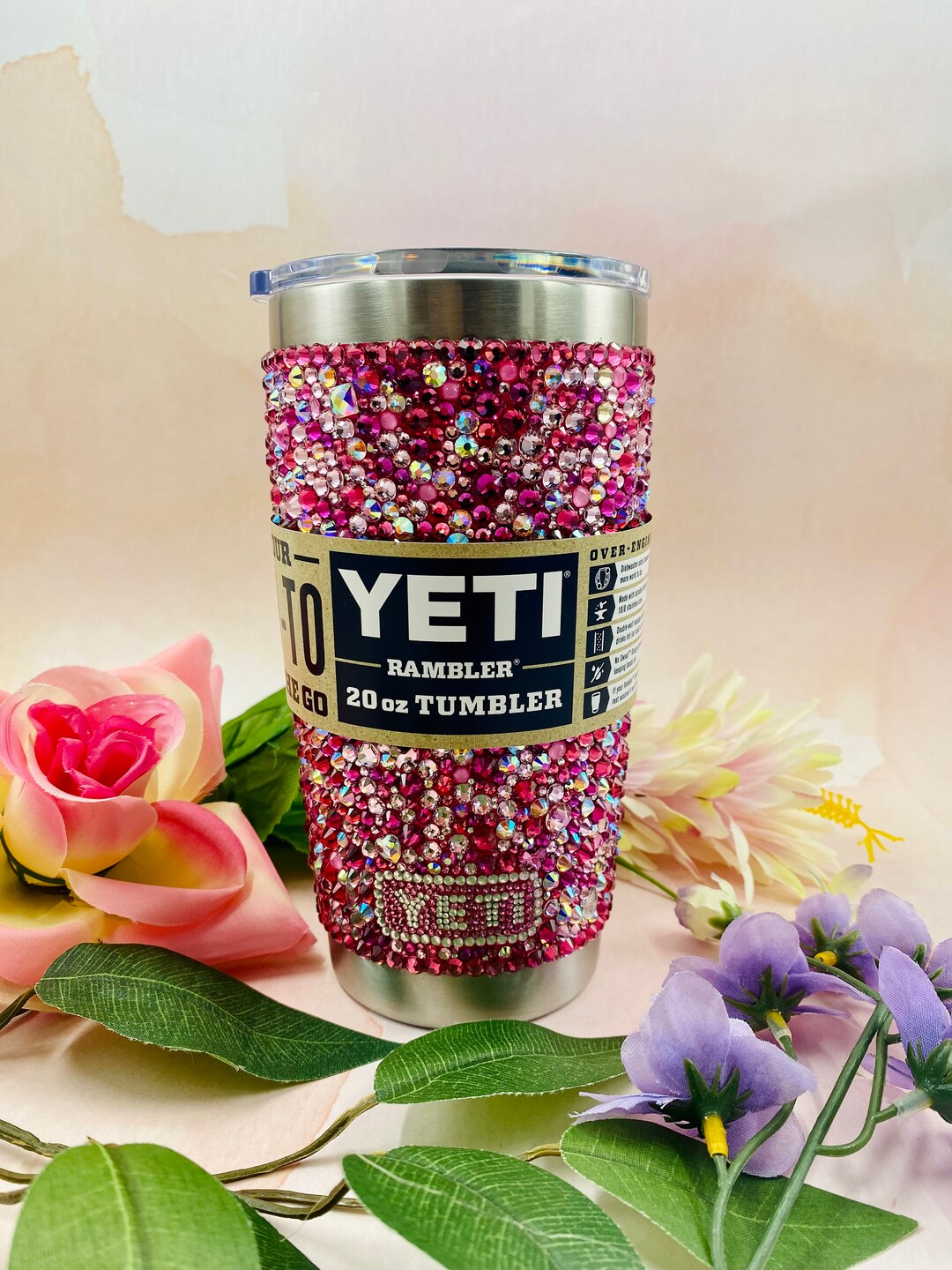 Yeti 20oz Pinky Pinky Crystal Cup - Etsy