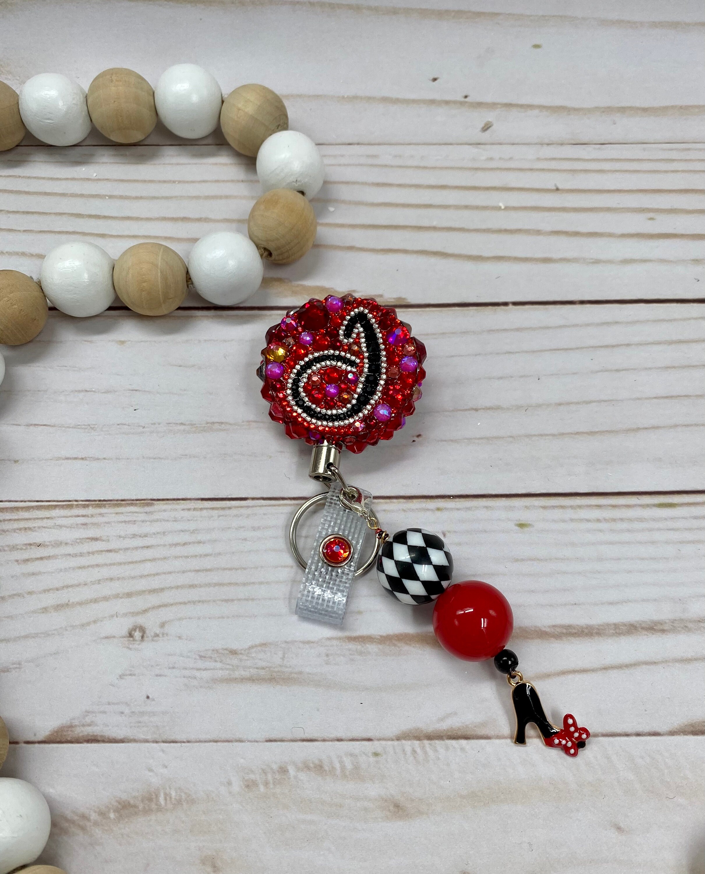 Custom Bling Badge Reel - Etsy