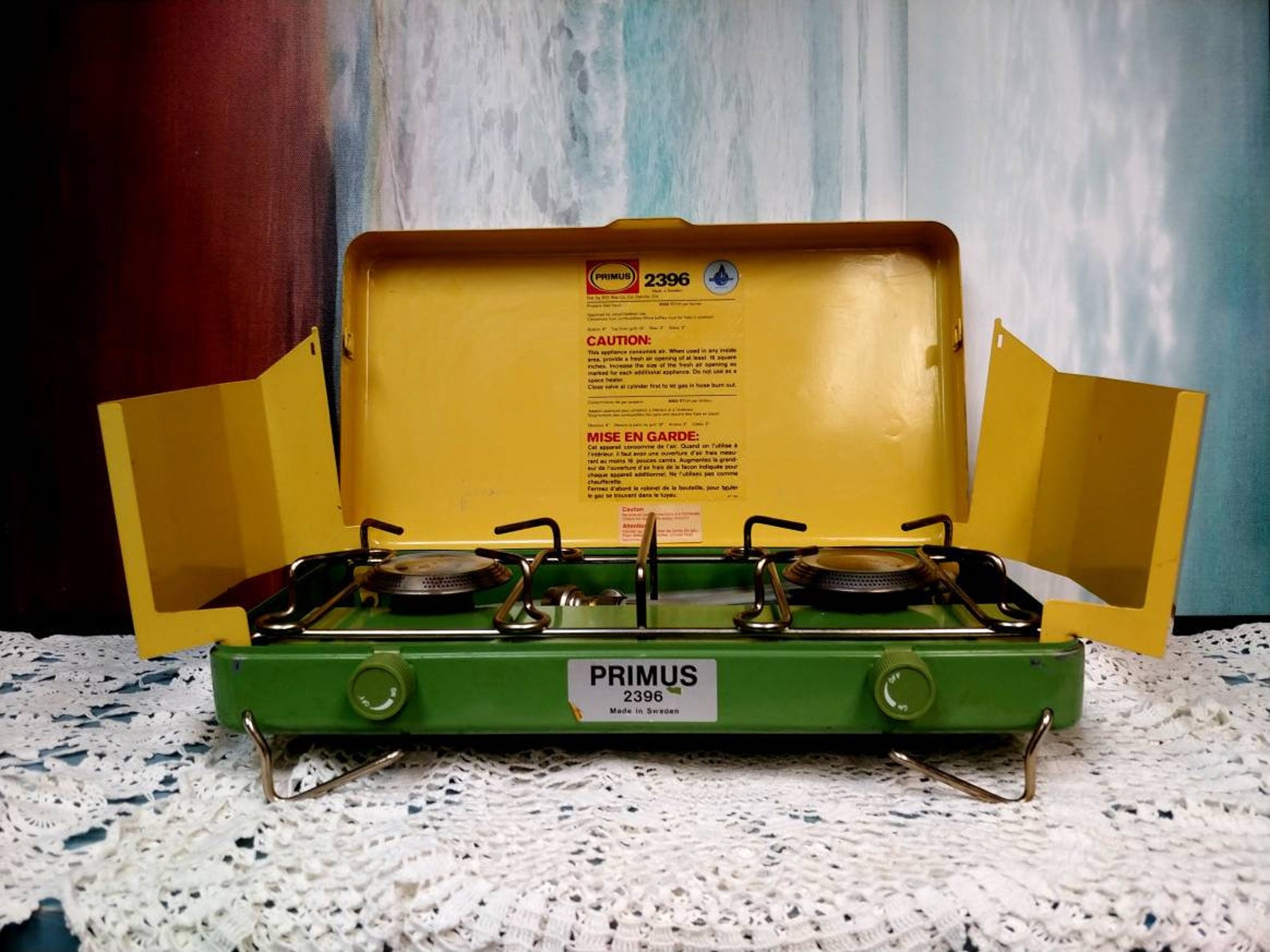 Primus Gas Stove 2396 Made in Sweden Powered by Propane Gas | Etsy