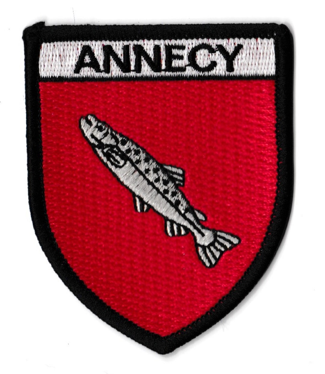 Annecy Crest Patch Embroidered Patch Embroidered Savoie City Coat of ...