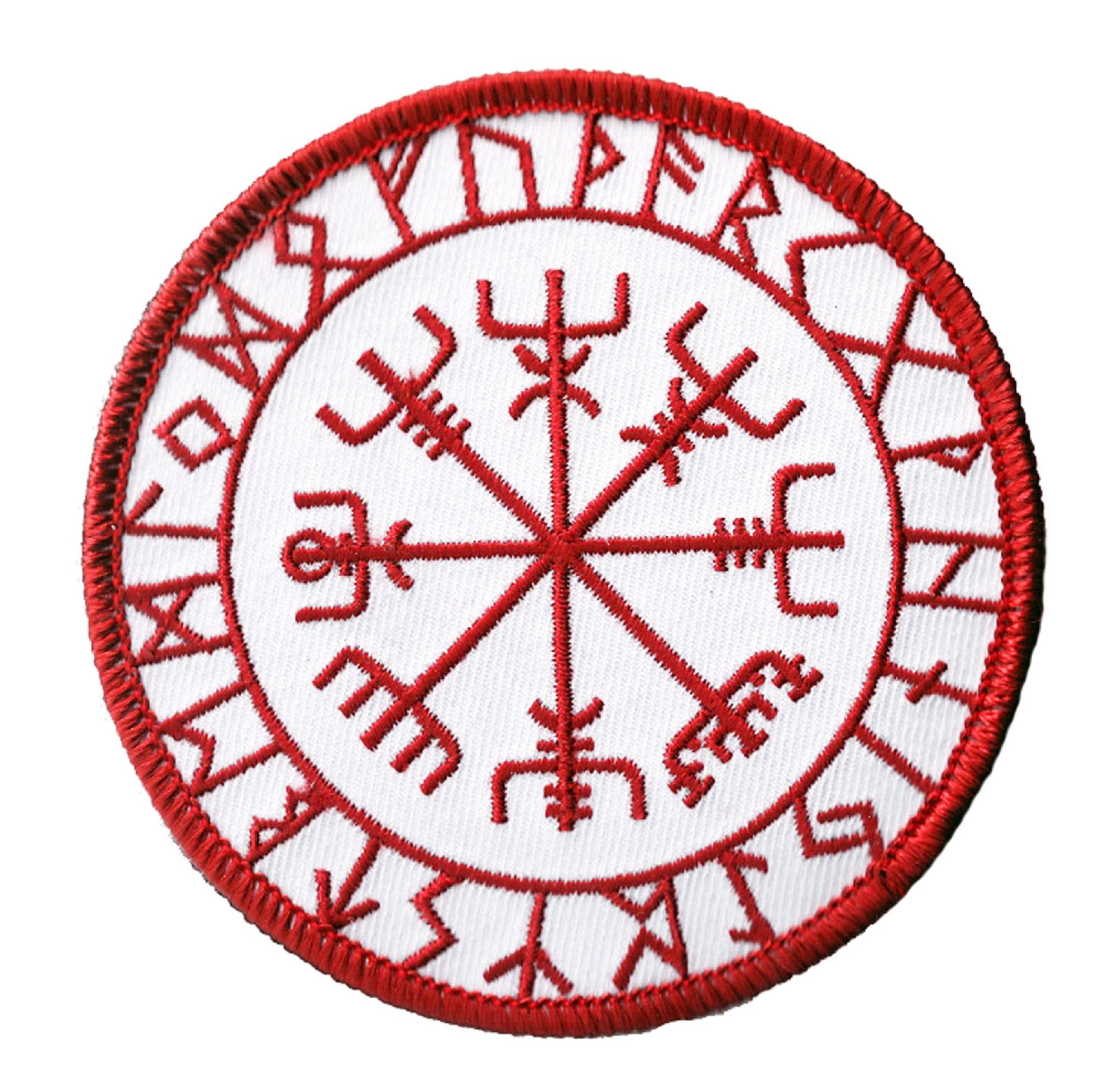 Crafts Ecusson patche Vegvisir symbole Viking patch Vikings brodé ...
