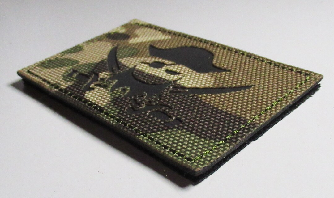Pirate Flag Patch Camouflage Tactical PVC Patch With Velcro - Etsy