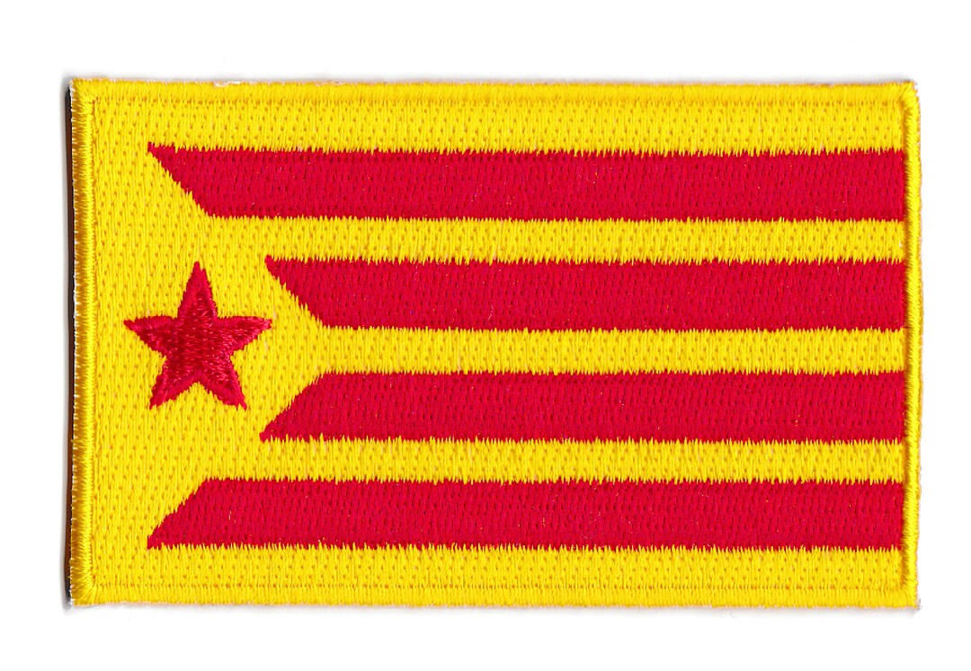 Catalan Separatist Flag Patch Catalonia Embroidered Iron-on Patch - Etsy