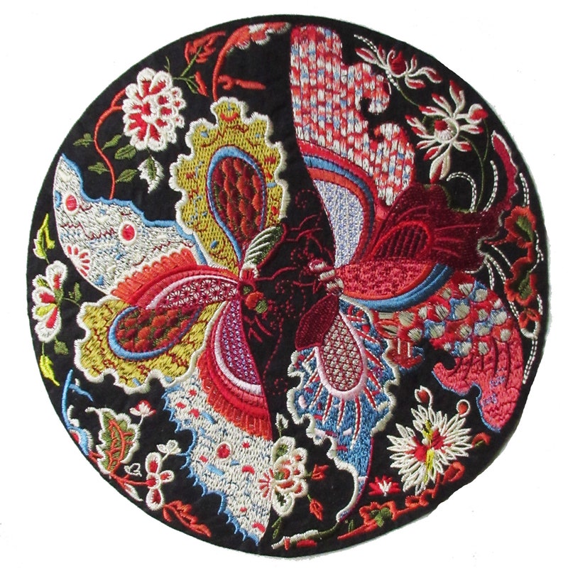 Large Embroidered Patch - Etsy