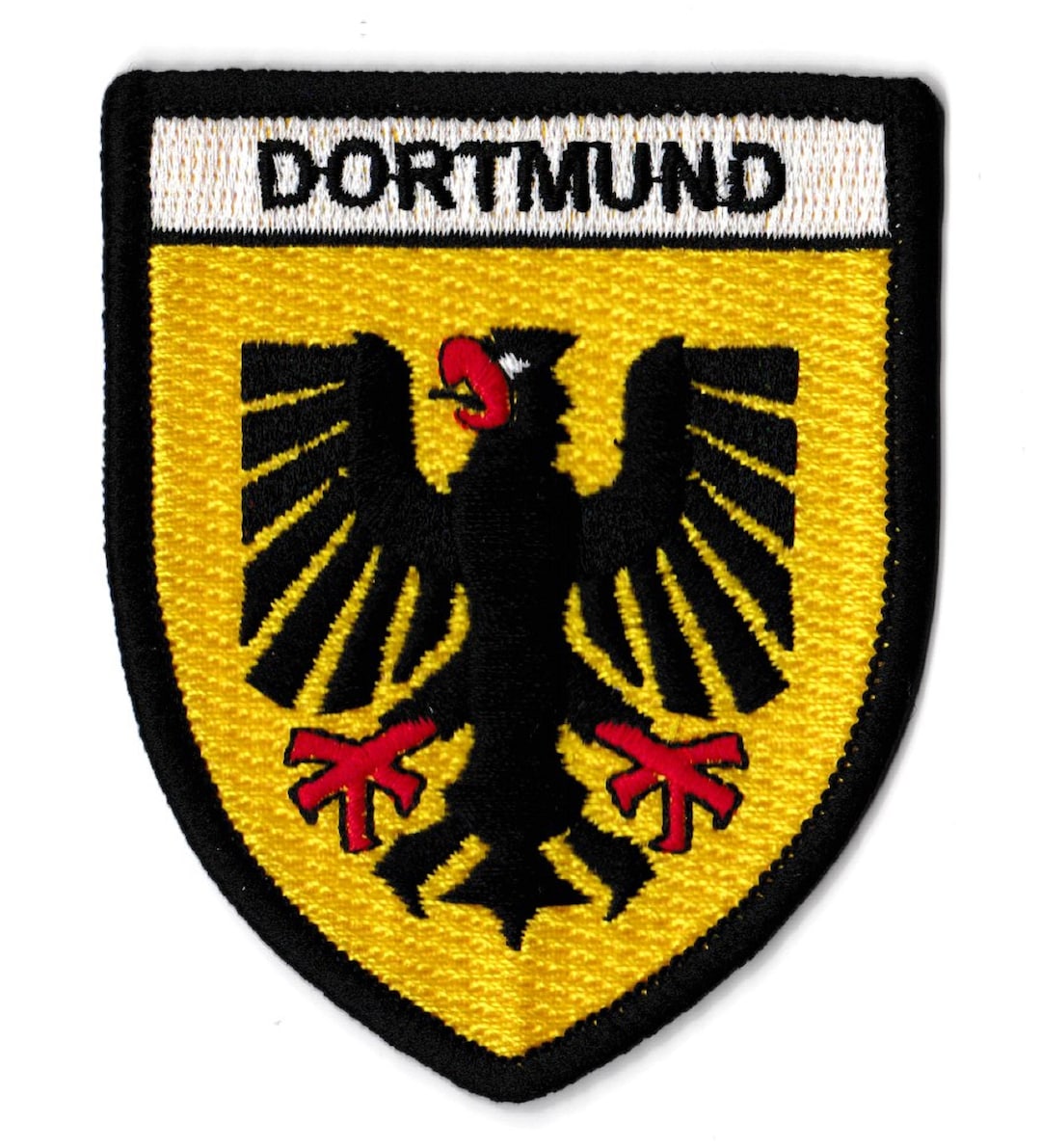 Dortmund Crest Patch Germany City Coat of Arms Embroidered Iron-on ...