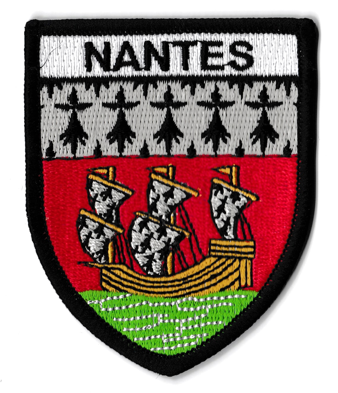 Patche écusson blason Nantes Nantais patche badge armoiries - Etsy France