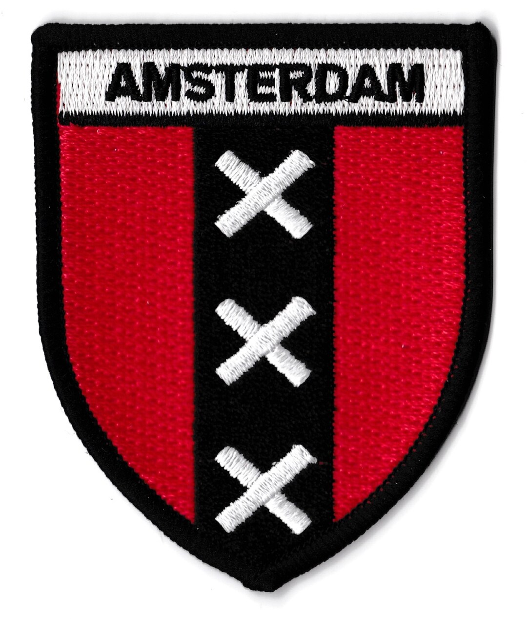 Amsterdam Holland Coat of Arms Patch Badge Applique Patch Coat of Arms ...