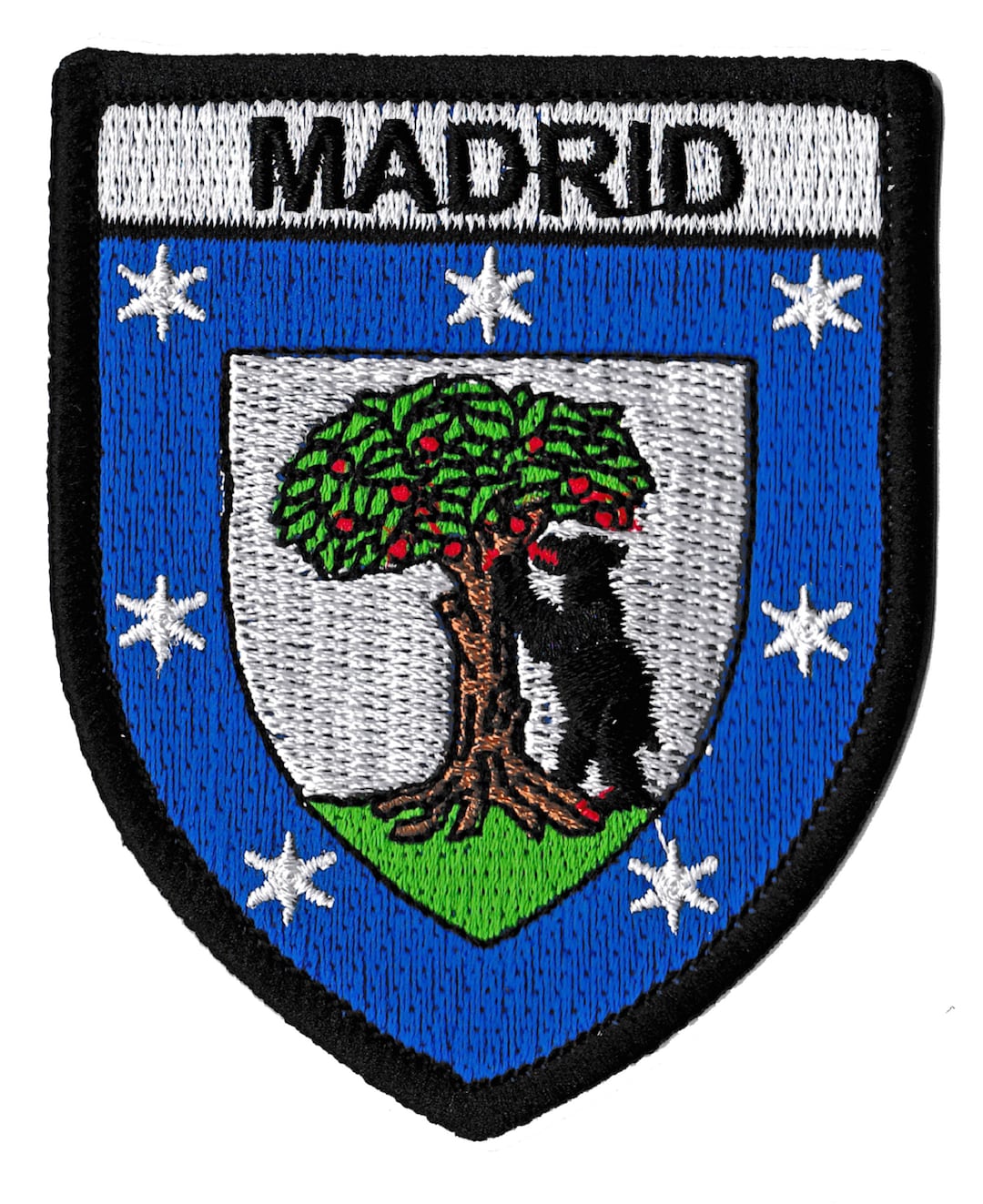 Madrid Coat of Arms Crest Patch Spain Coat of Arms Badge Patch - Etsy