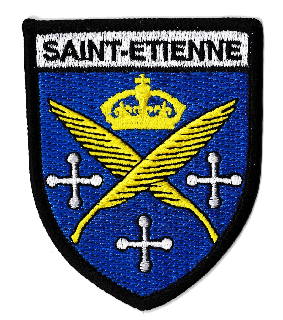 Saint Etienne Stéphanois Coat of Arms Patch Badge St-etienne - Etsy