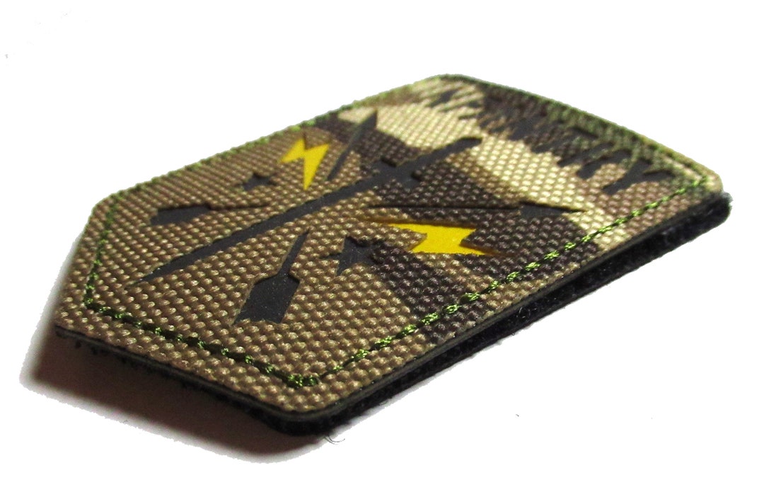 Infantry Camouflage Patch Tactical PVC Patch With Velcro - Etsy