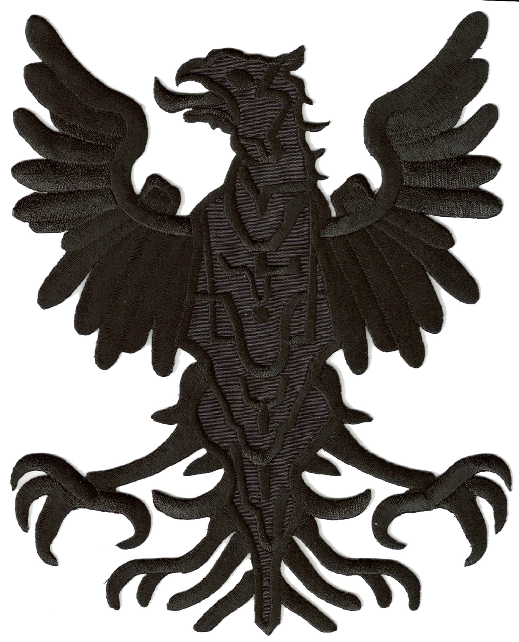 Aigle noir médiéval patche écusson emblème moyen age armoirie - Etsy 日本