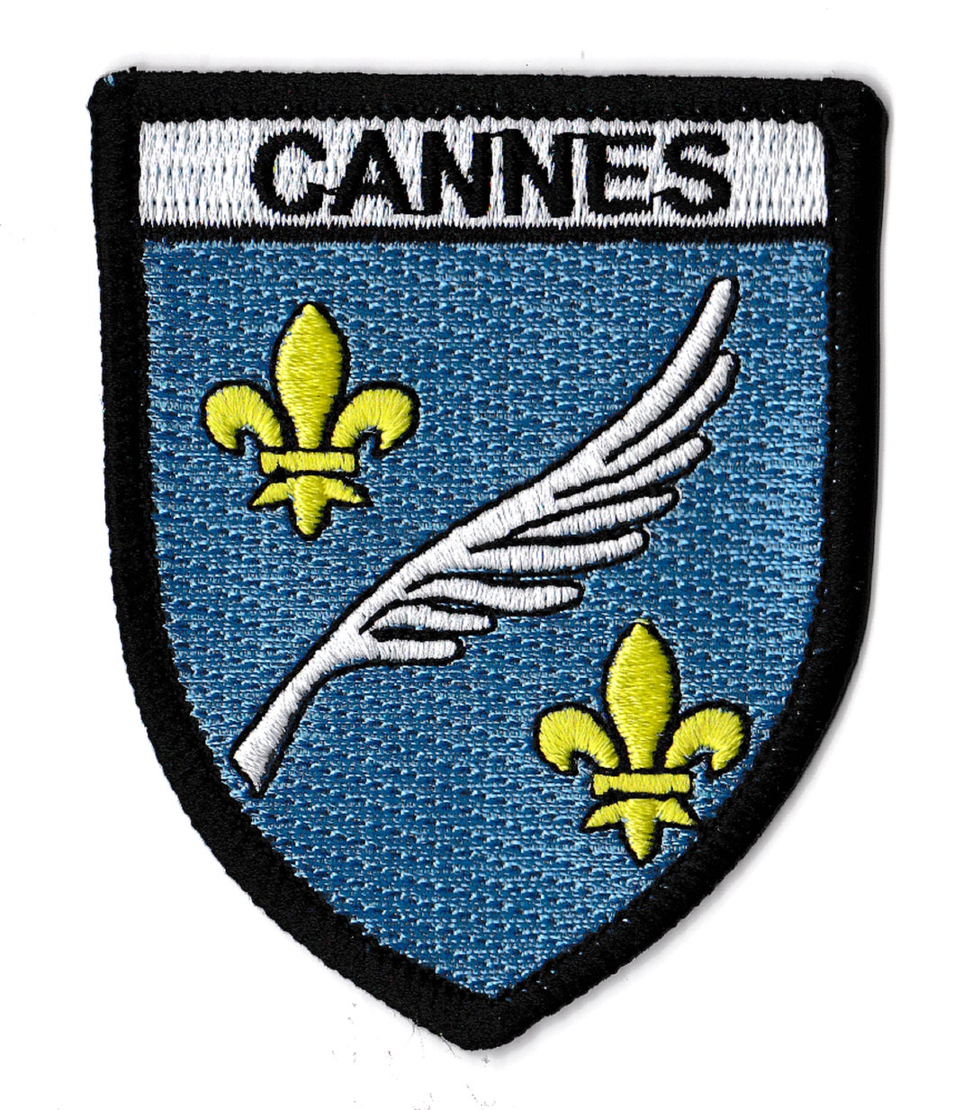 Cannes Crest Patch Cannes Coat of Arms Patch Badge Coat of Arms Cities ...