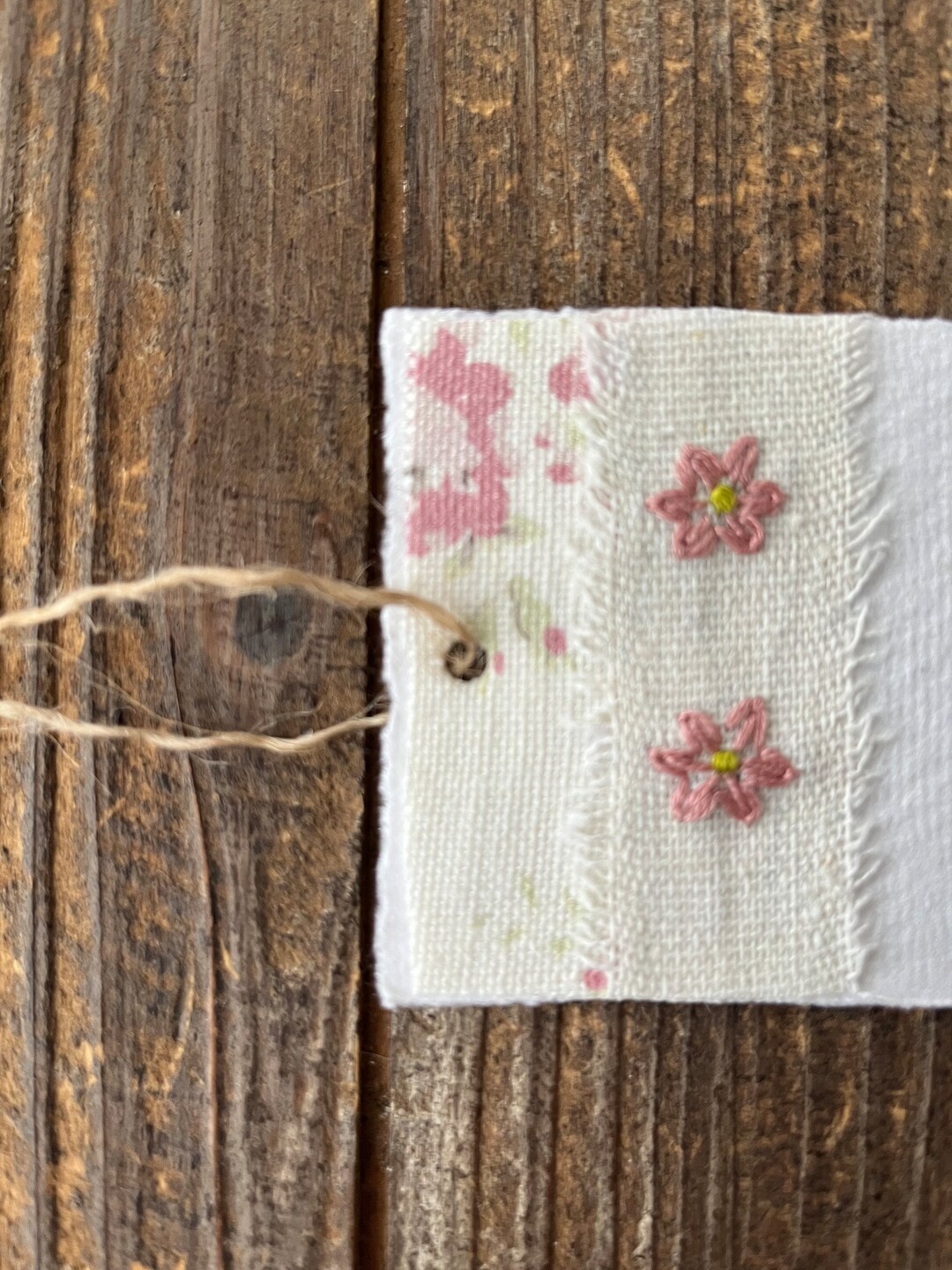 Handmade Gift Tags / Khandi Cotton Rag / Birthday Gifts / Floral Gift ...