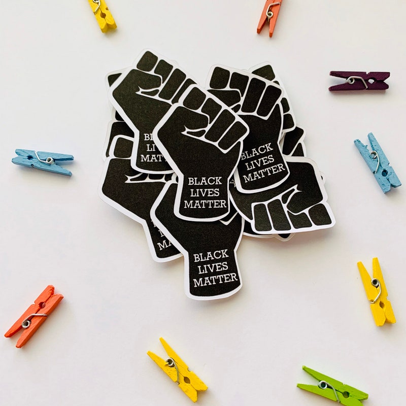 Blm Sticker - Etsy