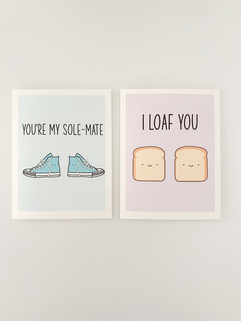 Pun Cards Version 5 Cute Pun Greeting Cards Cute Puns - Etsy
