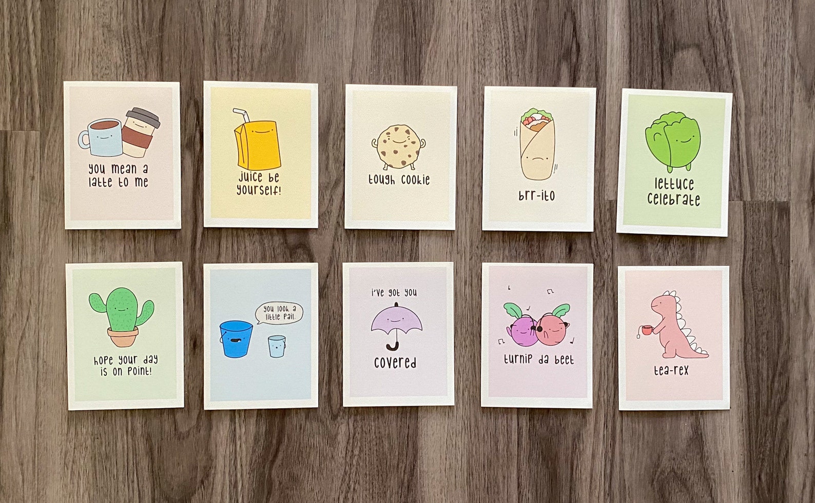 Cute Pun Cards VERSION 2 Cute Cards Pun Cards Cute - Etsy