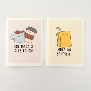 Cute Pun Cards VERSION 2 - Cute Cards - Pun Cards - Cute Greeting Cards ...