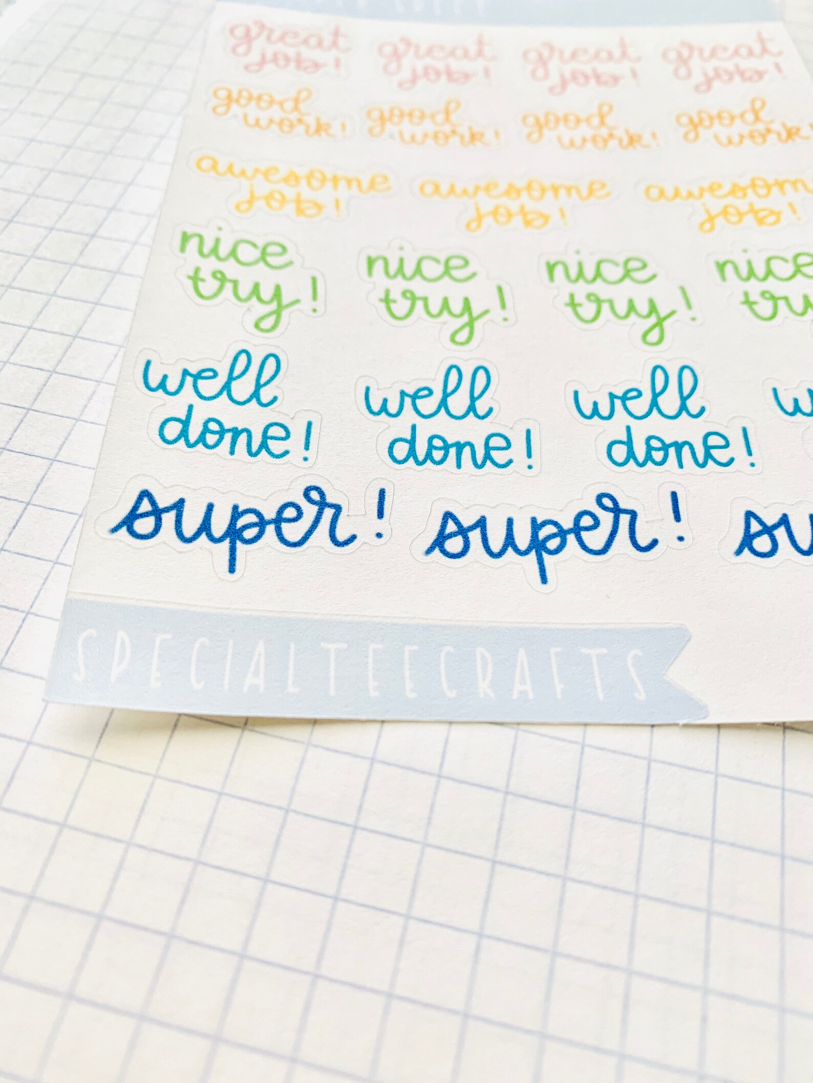 Encouraging Stickers - Motivational Stickers - Teacher Stickers - Cute ...