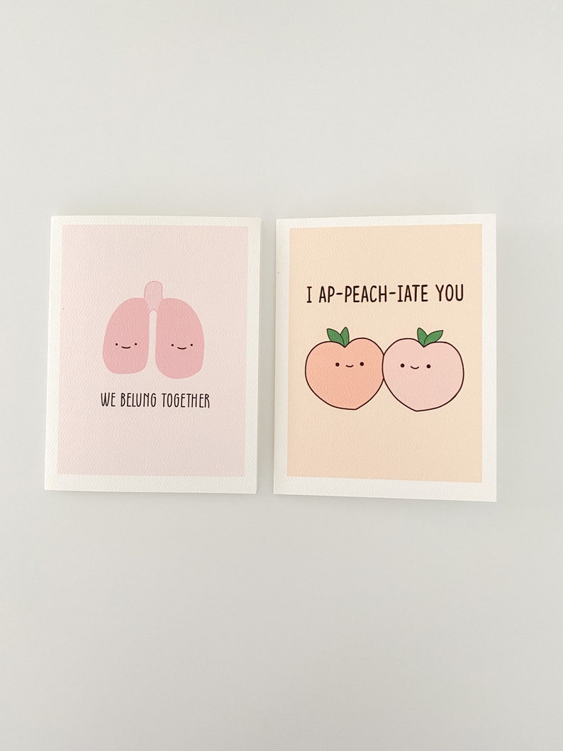 Pun Cards Version 5 - Cute Pun Greeting Cards - Cute Puns - Cute ...