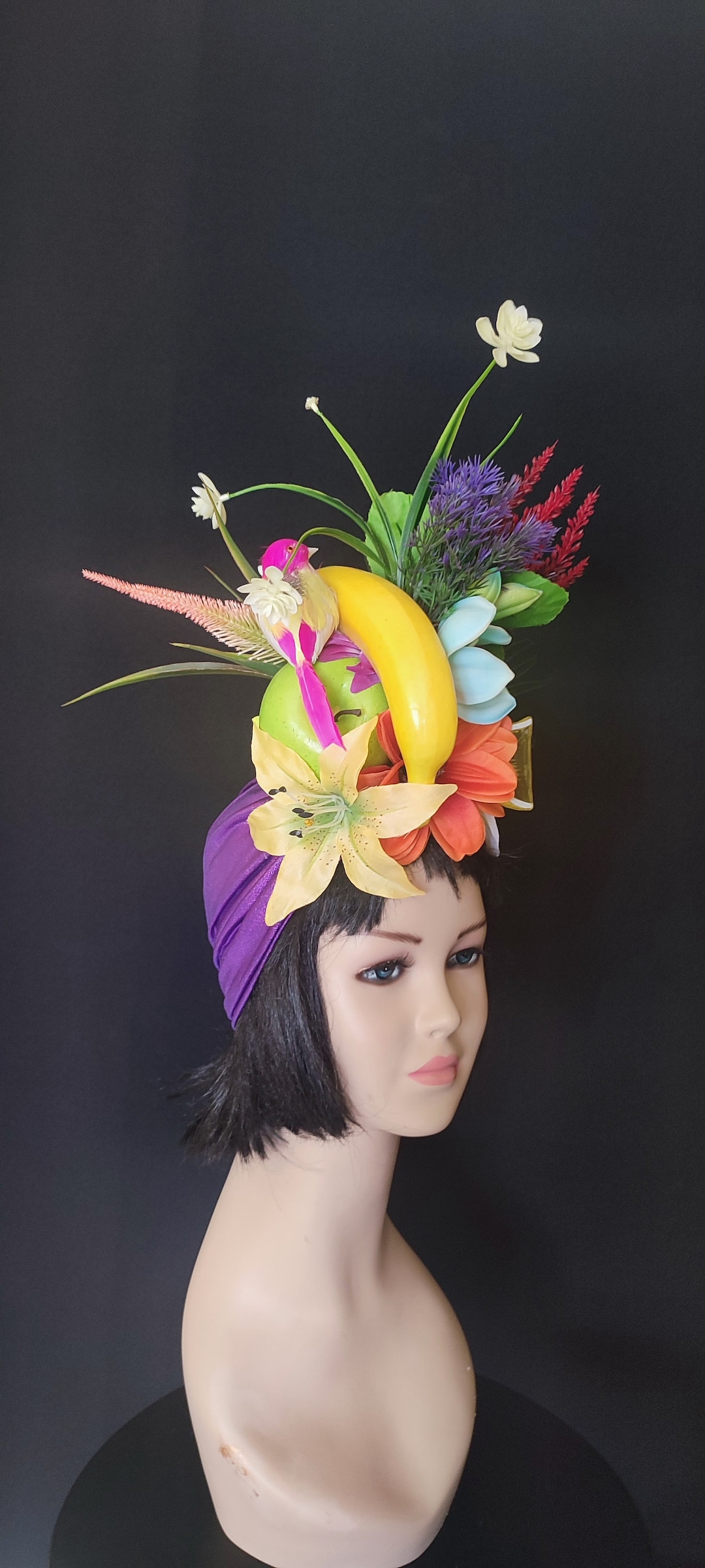 Fruit Headdress Carmen Miranda Costume Fruit Hat - Etsy