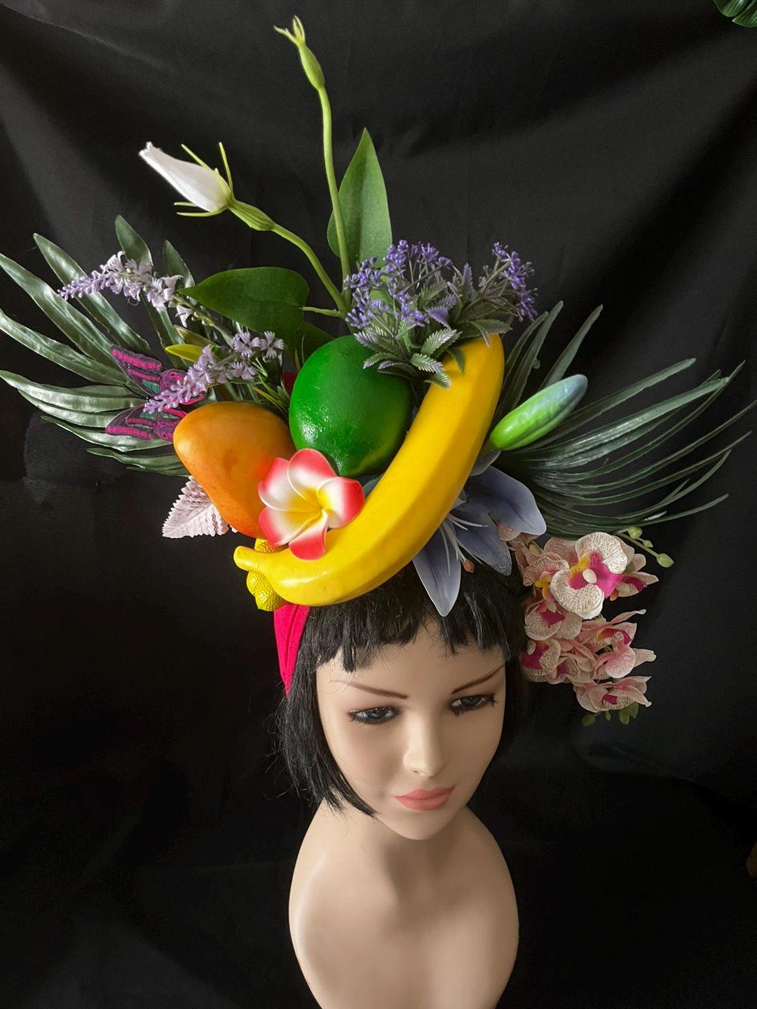 Tutti Frutty Hat Adult Tropical Fruits Hat Halloween Costume Women ...