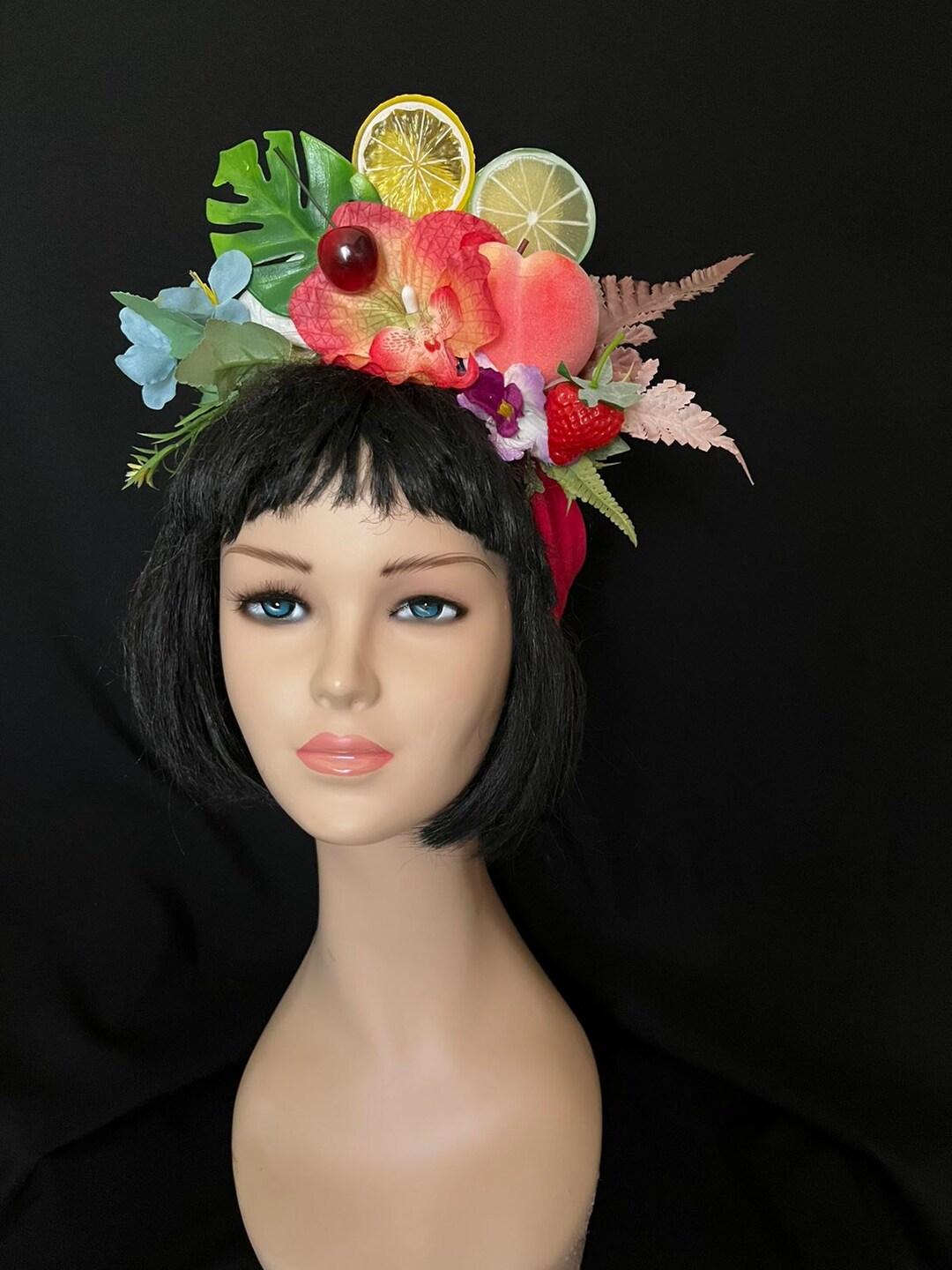 Fruit Headpiece Tropical Fruits Headpiece Carmen Miranda Costume - Etsy