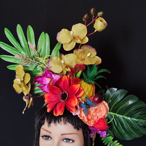 Tiki Headpiece - Etsy