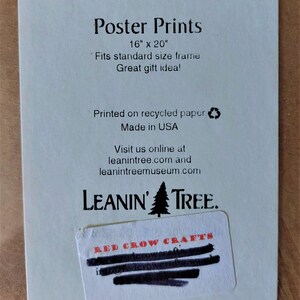 Leanin' Tree Vintage Poster Native American Indian, North American ...