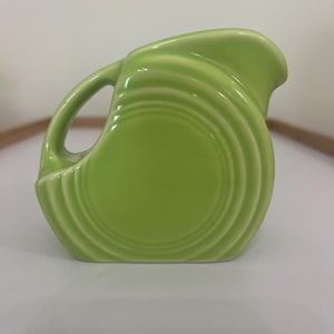 Fiesta Mini Disc Pitcher- P86 COLOR Choice Fiestaware Creamer Syrup ...