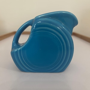 Fiesta Mini Disc Pitcher- P86 COLOR Choice Fiestaware Creamer Syrup ...