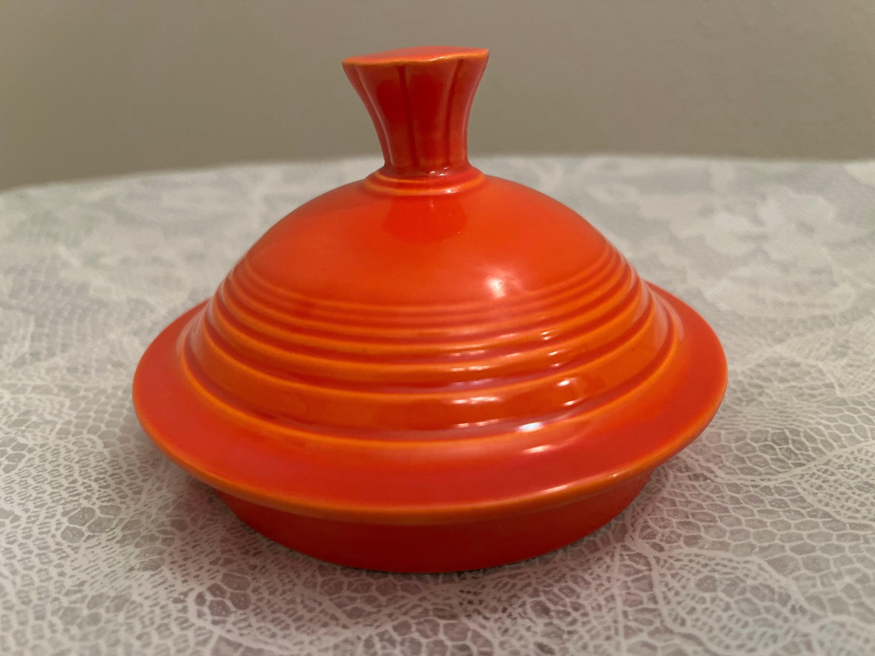 Fiesta Vintage Coffee Server Radioactive Red Fiestaware - Etsy