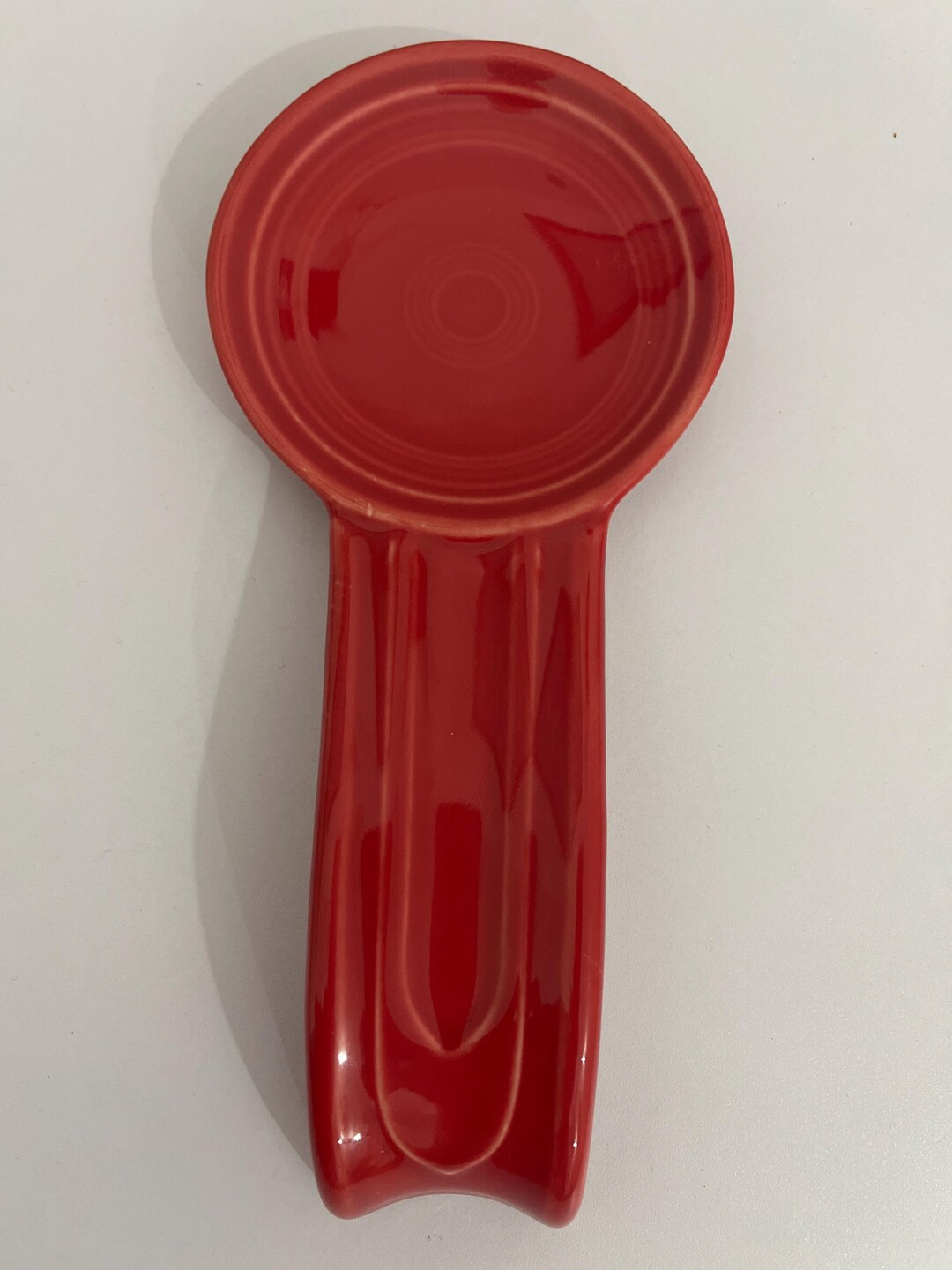 Fiesta Spoon Rest SCARLET Fiestaware Spoon Rest Kitchen Stove Top - Etsy
