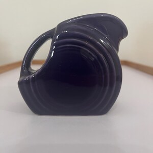 Fiesta Mini Disc Pitcher- P86 COLOR Choice Fiestaware Creamer Syrup ...