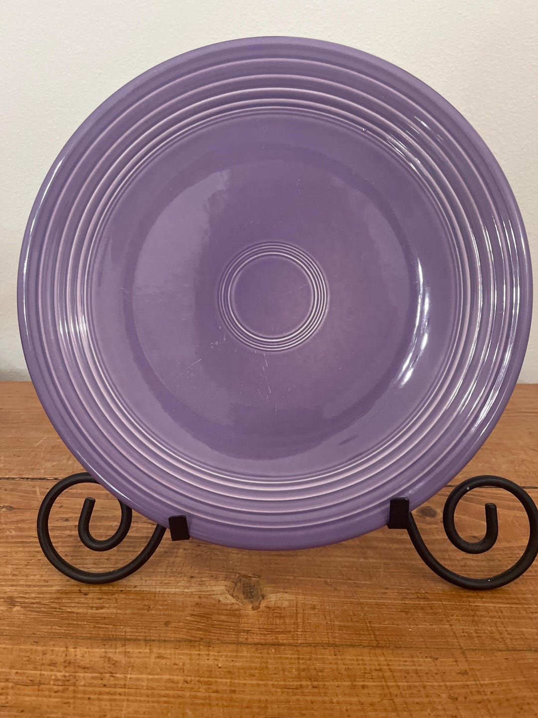 Fiesta P86 LILAC CHOP PLATE Classic Rim 12" Platter Fiestaware Lilac ...